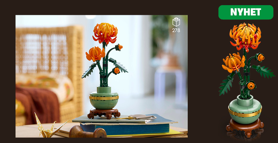 LEGO Blomster og planter - LEGO Botanical Collection | Extra Leker