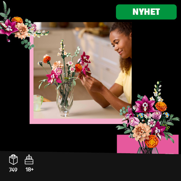 LEGO Blomster og planter - LEGO Botanical Collection | Extra Leker